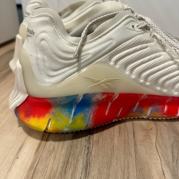 Reebok | Shoes | Reebok Zig Kinetica Rainbow Tiedye Soles Running Shoes ...